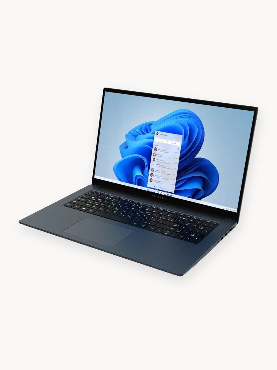 Ноутбук Maibenben Medio M17A-R758UM 17,3" FHD IPS/R7-5825U/16Gb/512Gb SSD/UMA/Linux/Blue