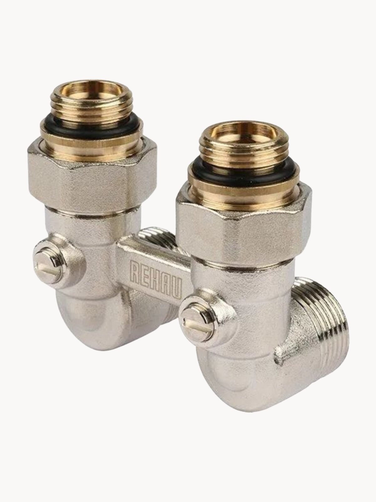 Мультифлекс/узел нижнего подключения угловой G 1/2"xG 3/4" REHAU