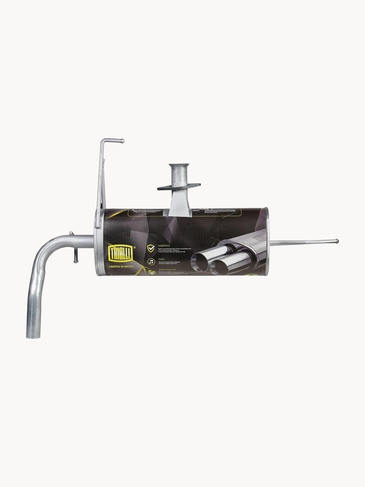 Глушитель для а/м Mitsubishi Lancer X (07-) 1.8i основной, Trialli EMM1106