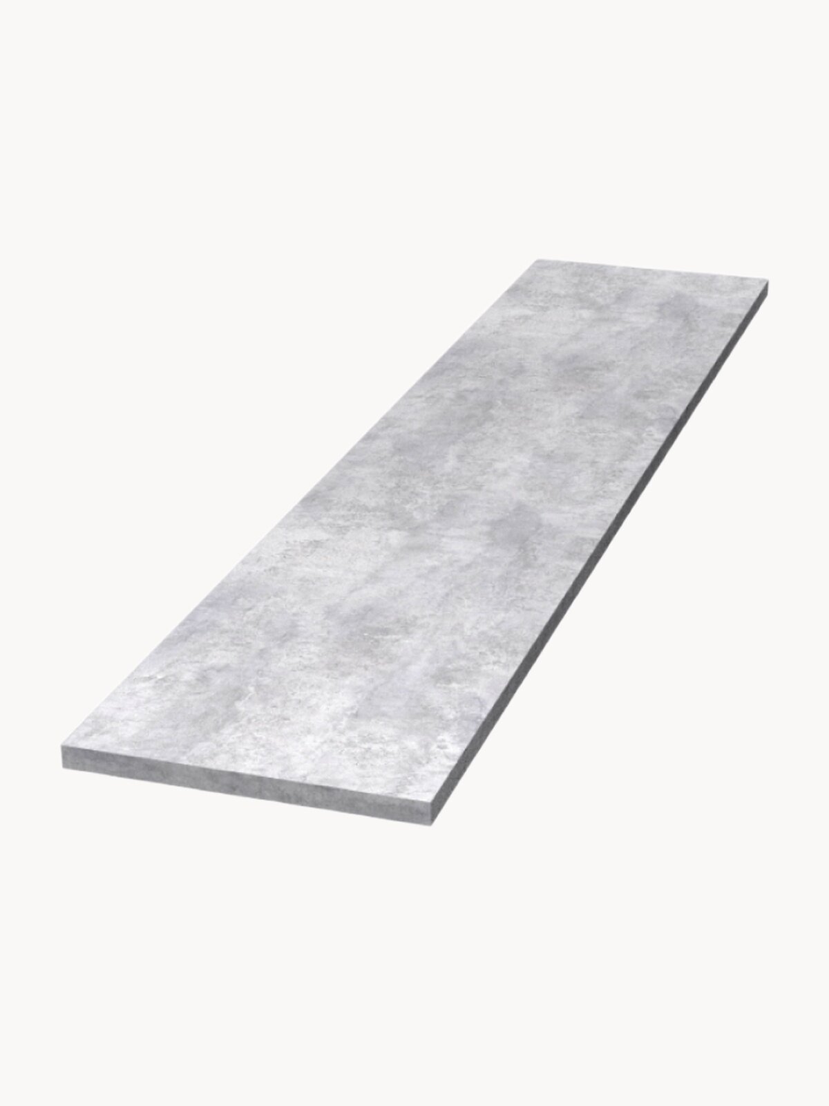 Столешница кухонная, для барной стойки, для подоконника Alternative Loft Бетон Светлый 2400х600 мм, толщина 38 мм