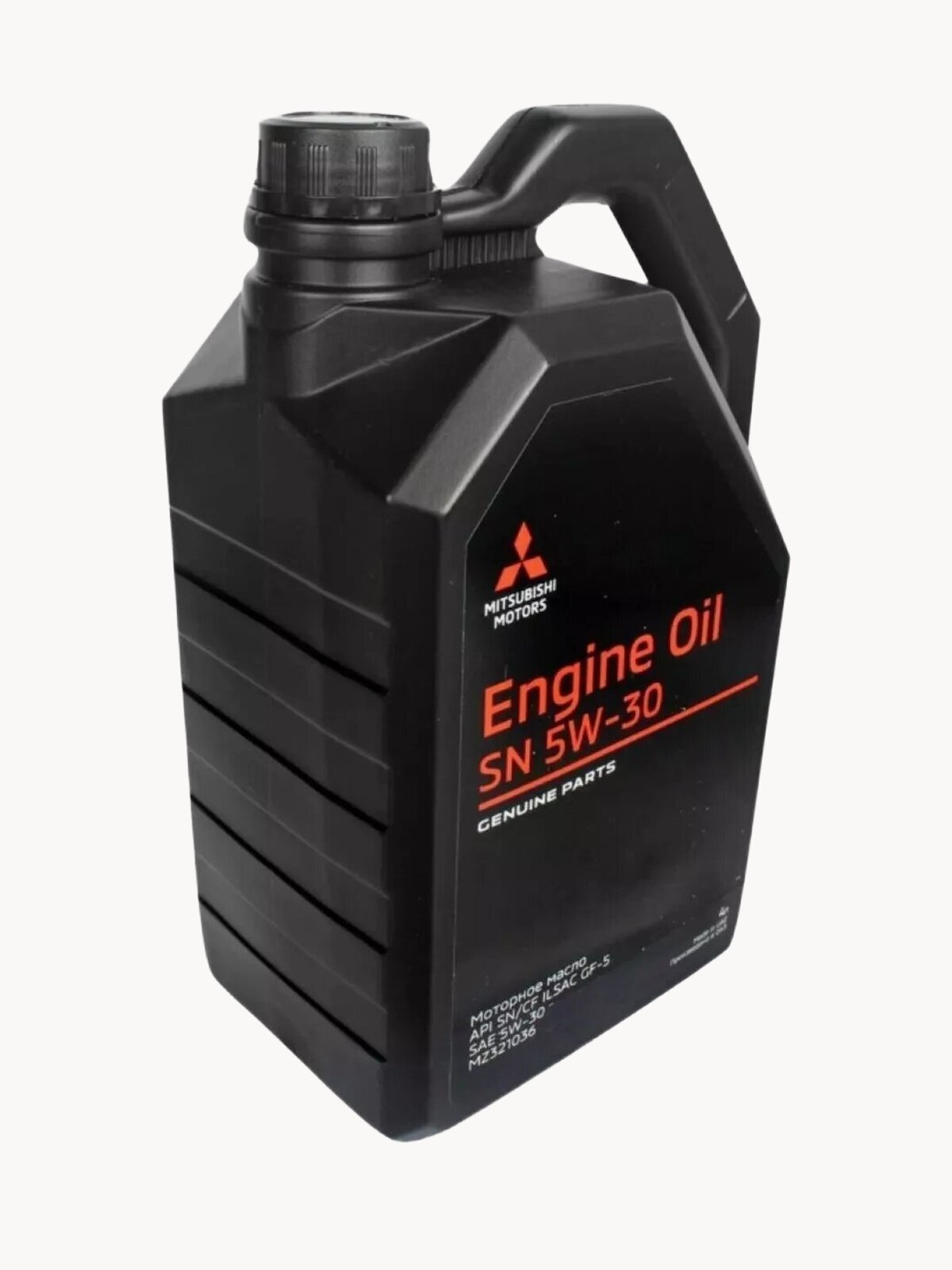 Mitsubishi Масло моторное синтетическое MZ321036 "ENGINE OIL 5W-30", 4л