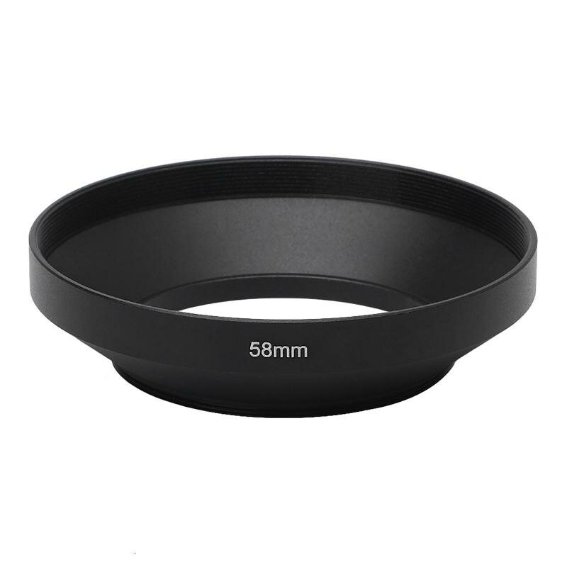 Объектив-бленда металлическая 39-72мм, 58mm