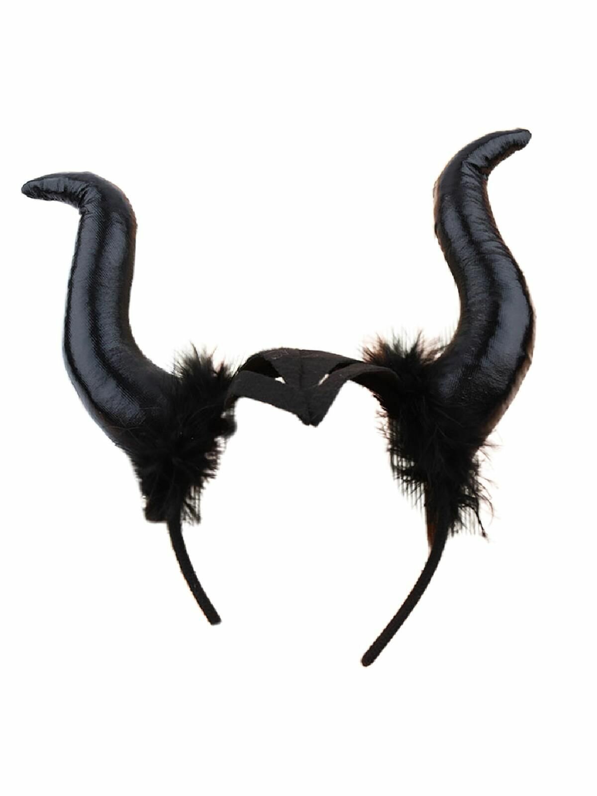 Рога дьявола для Хэллоуина, Черный