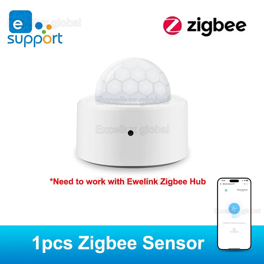 Датчик движения Zigbee Ewelink 1pcs