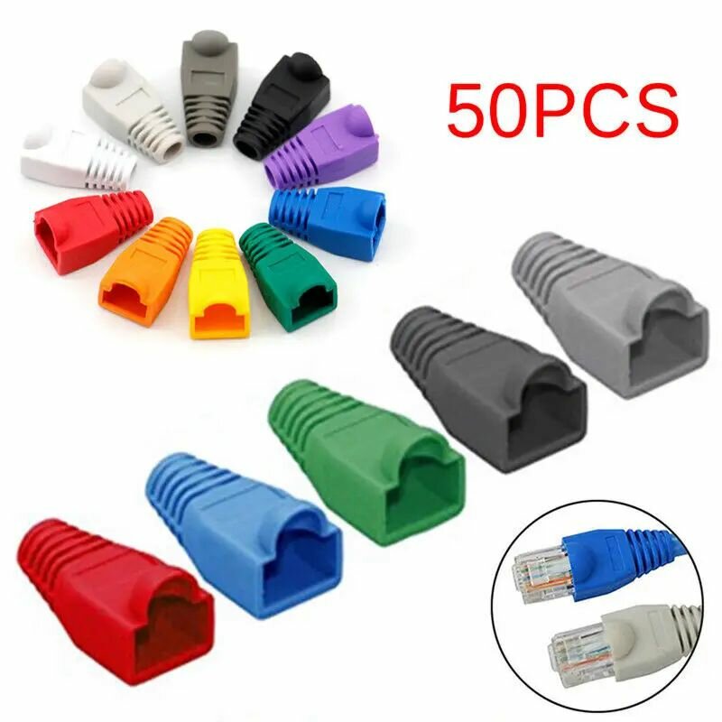 Модульный сетевой разъем RJ45, защитный колпачок для разъема, защитный чехол для кристаллической головки, сетевой штекер, защитная крышка для гнезда