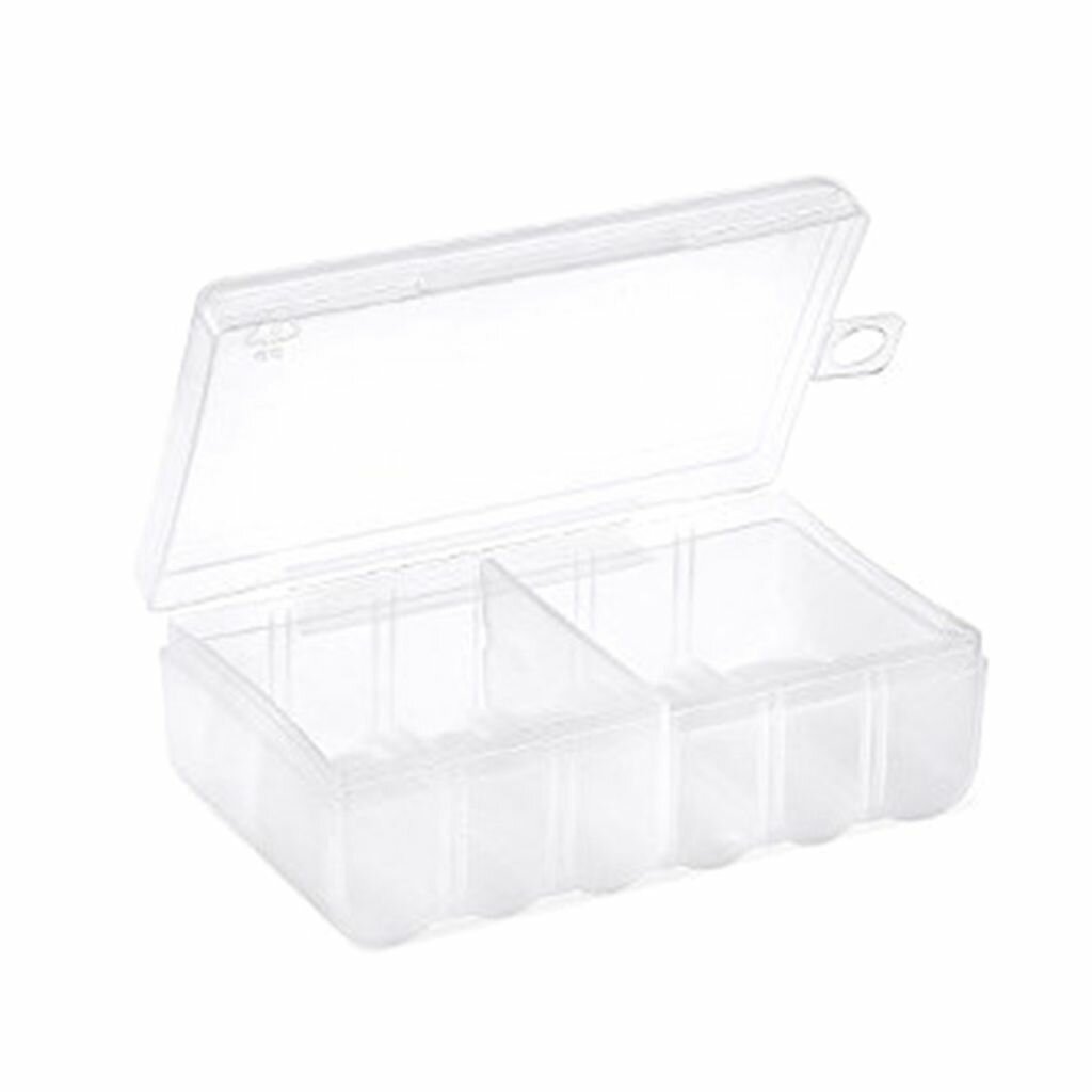 2 пластиковых прозрачных ящика для хранения батареек типа АА ААА-тип АА