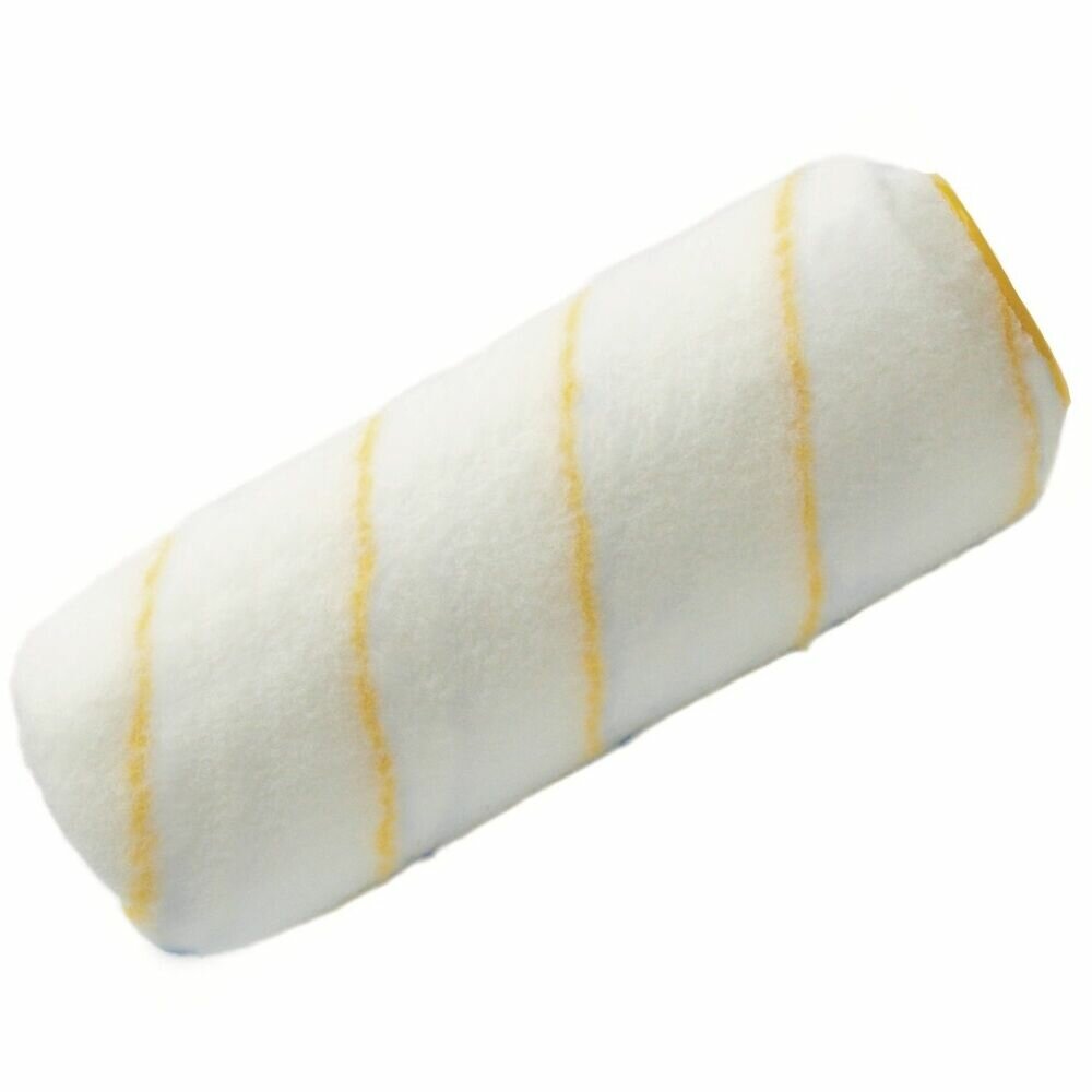 Валик полиамид 8х47ммх250мм, бюгель, с желтой полосой ворс 9мм "888"