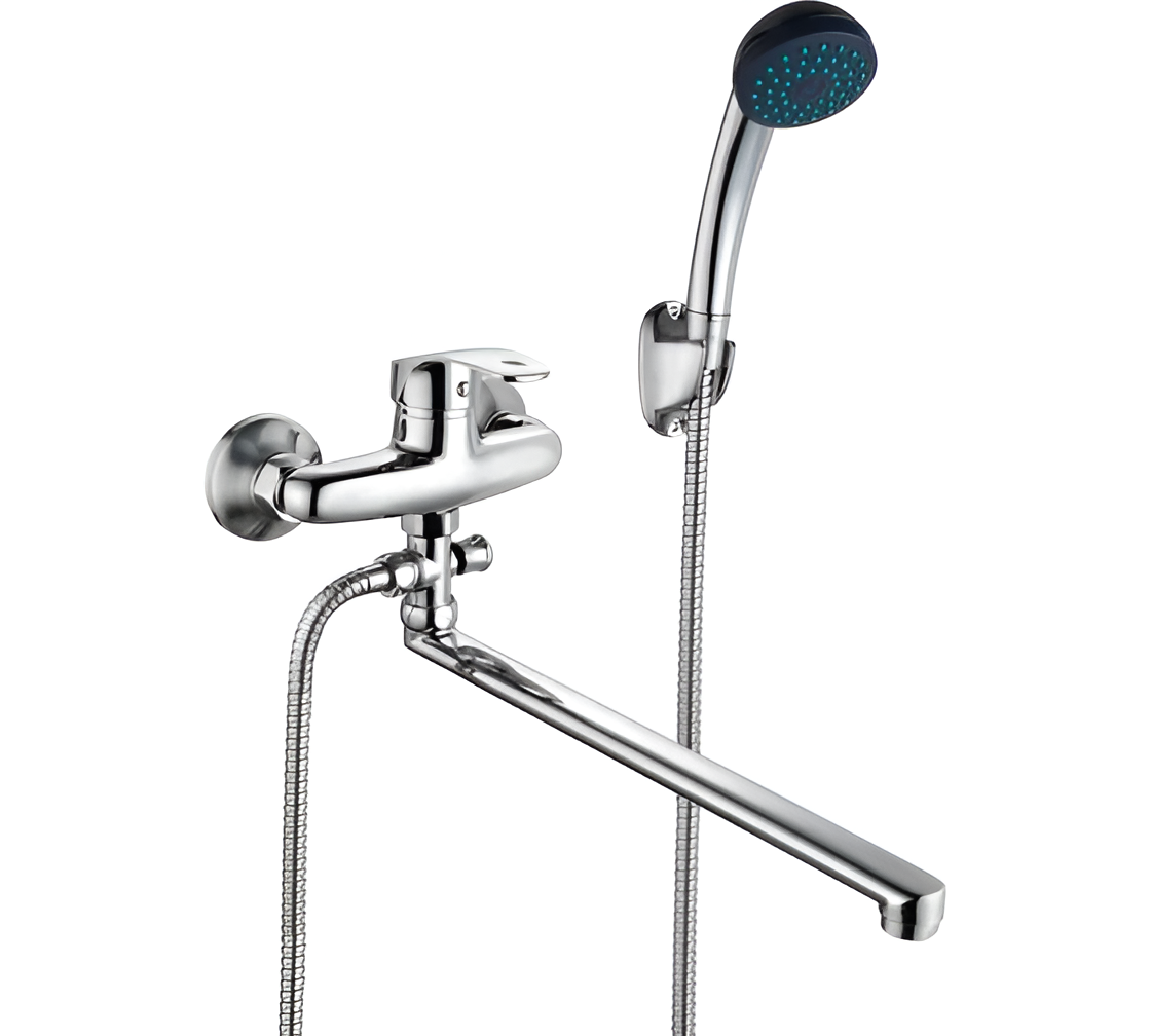 Смеситель для ванн TSARSBERG 935-3510 длинный излив профсан качественный