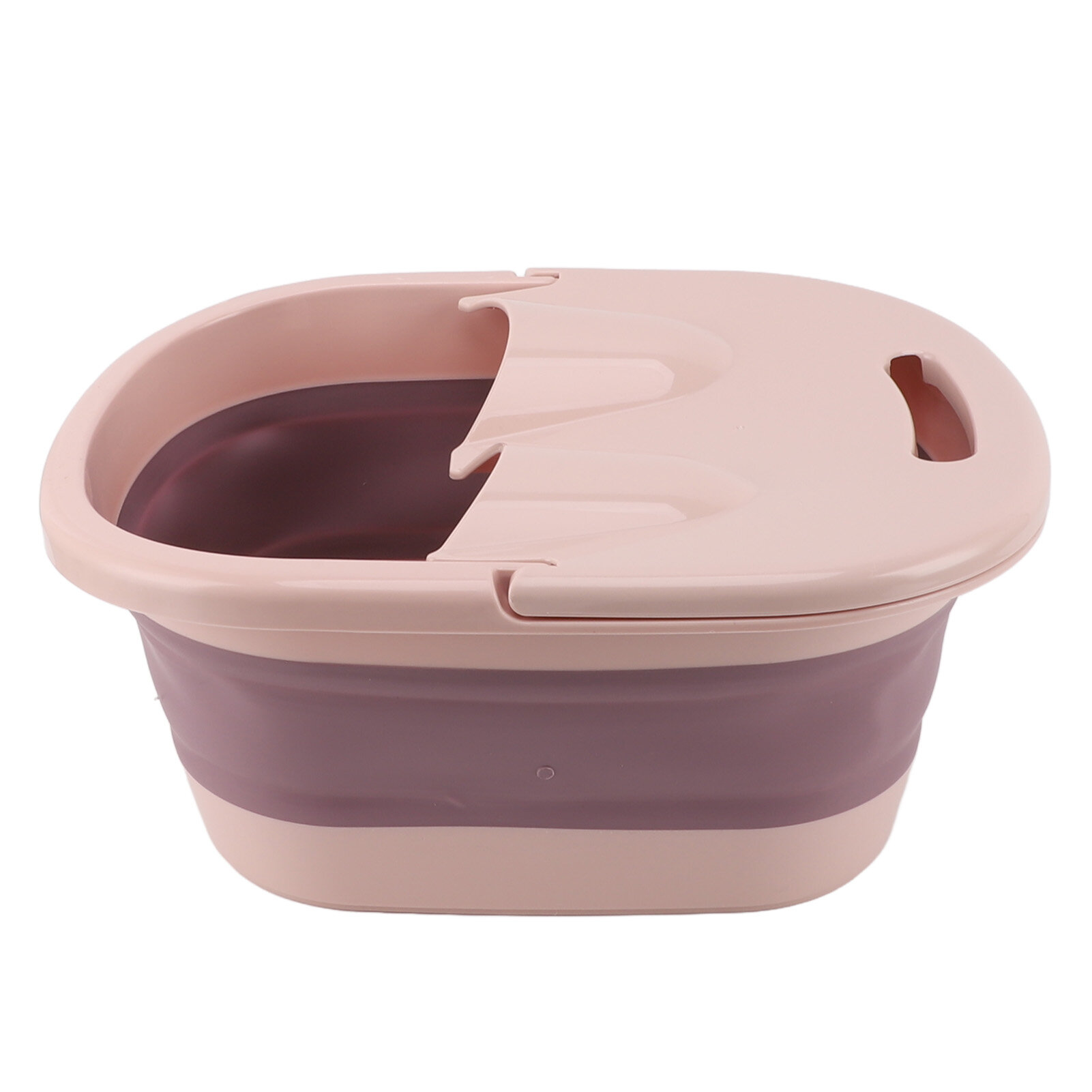 Складная ванна для ног с массажем Acupoint PP, силиконовое ведро для замачивания ног, красное