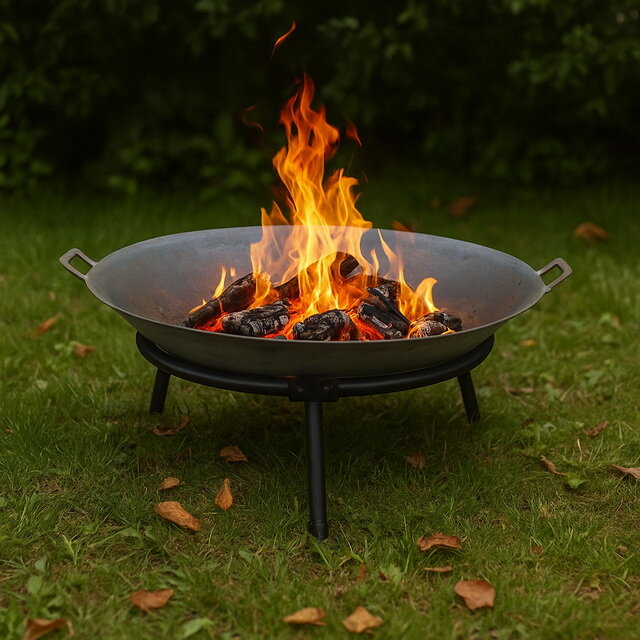 Костровая чаша с ручками Charcoal 60 см, Koopman, C83000030