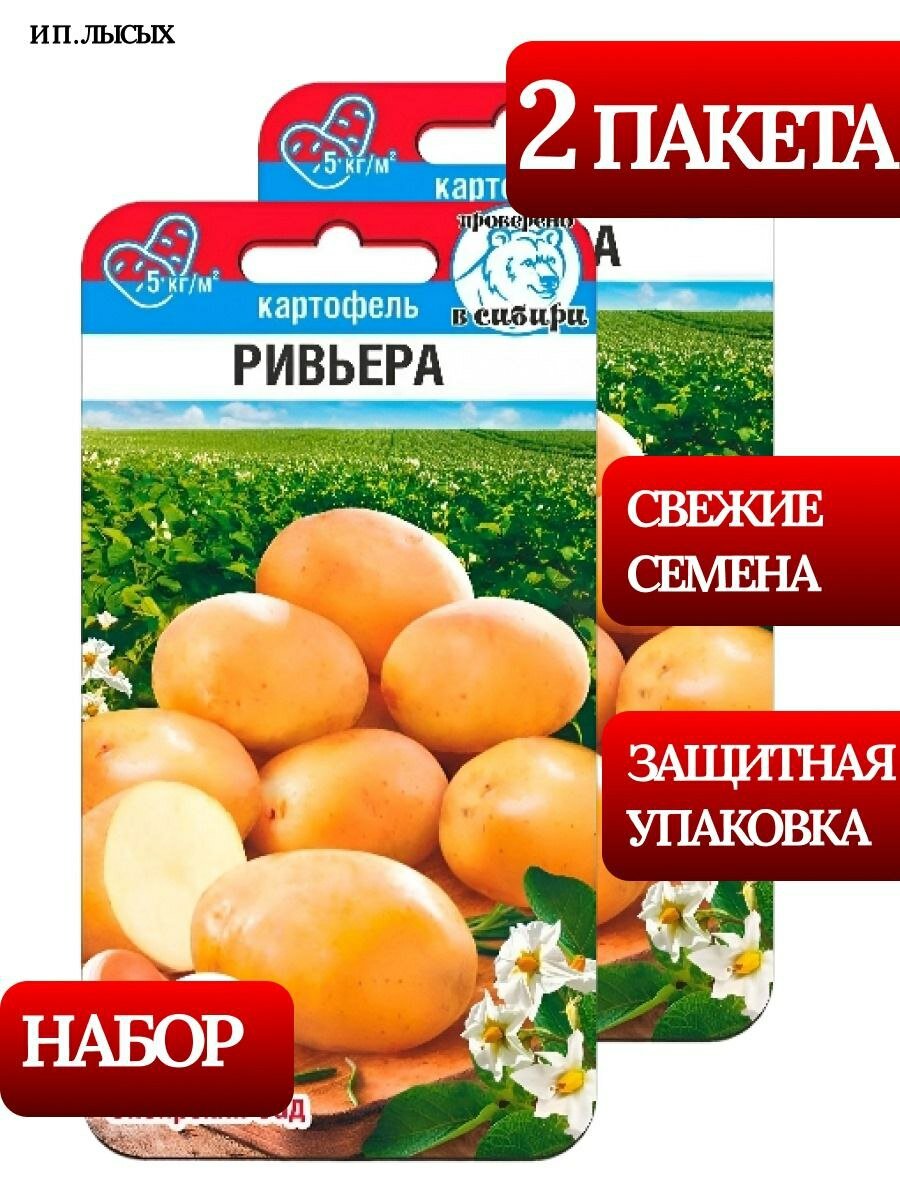 Семена Картофель "Ривьера"