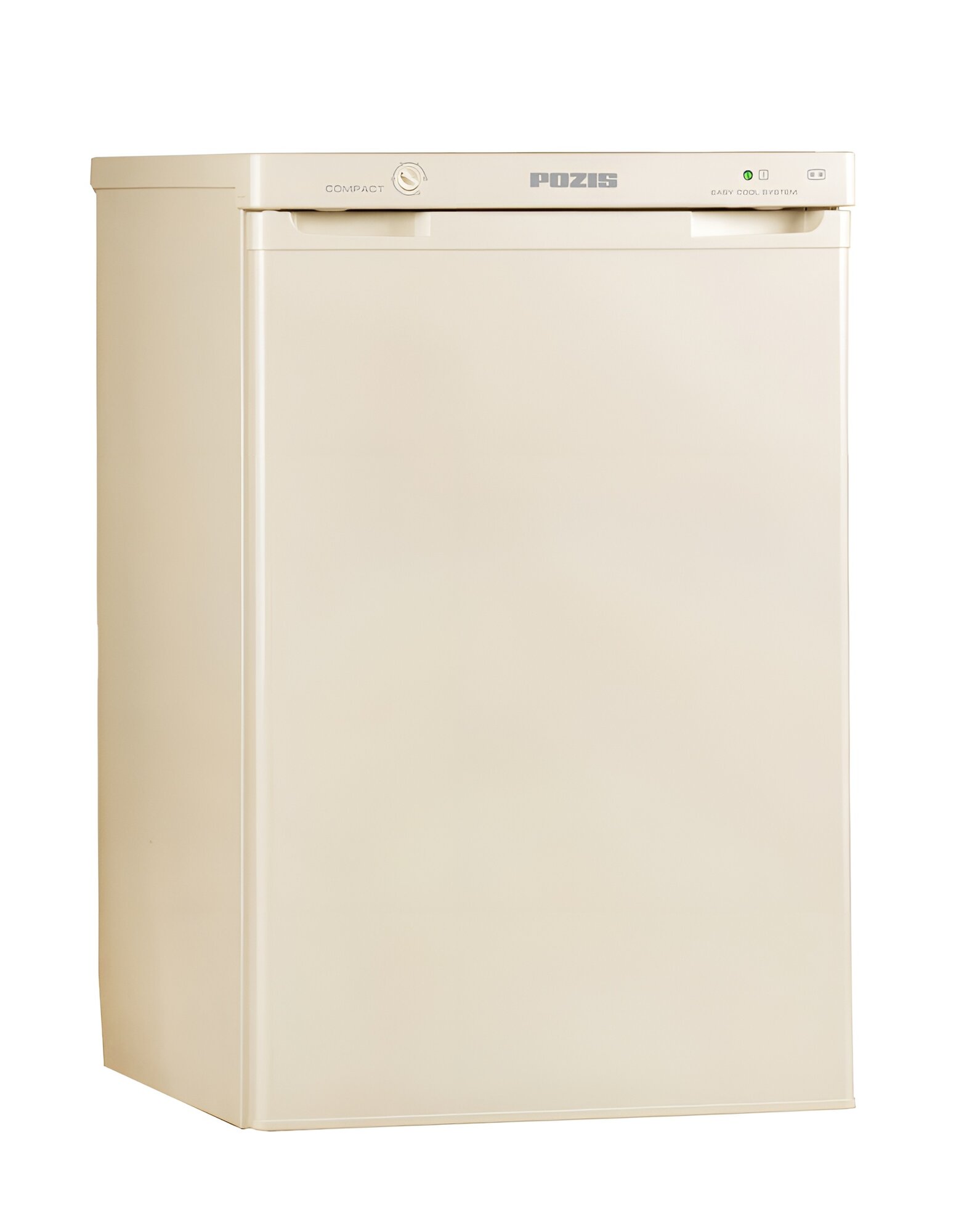Холодильник Pozis RS-411, 1 камера, высота 85 см, общий объем 98л, бежевый
