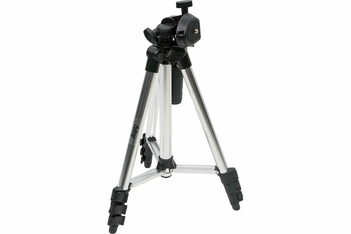 Штатив Fubag с элевационной головкой 1/4', Tripod 106, серо-черный