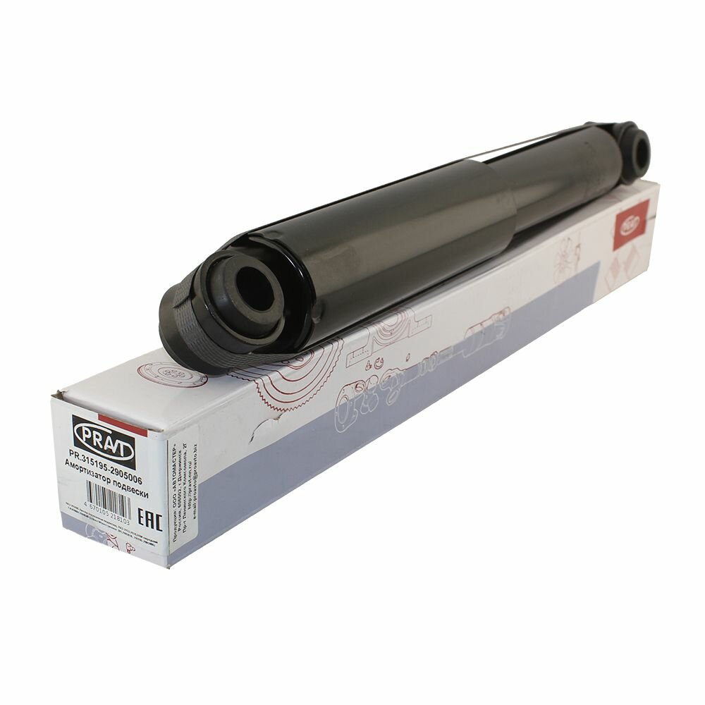 PRAVT Амортизатор подвески УАЗ 315195 Хантер пруж. подв, УАЗ 3153 Гусар, 3159 Барс, 3160 Симбир передний (газомасляный) арт. PR.315195-2905006