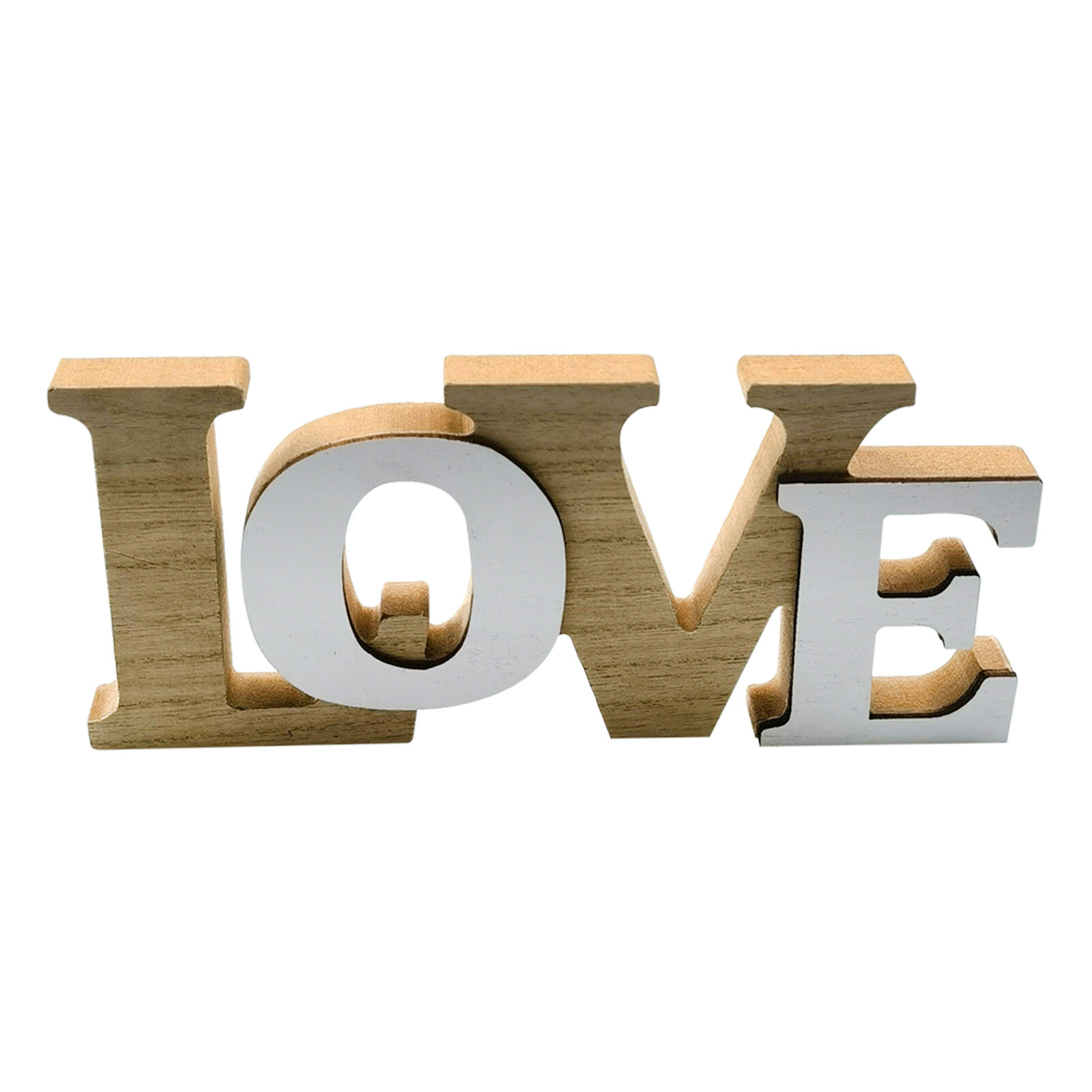 Деревянное украшение английской буквой decoration-JM00834