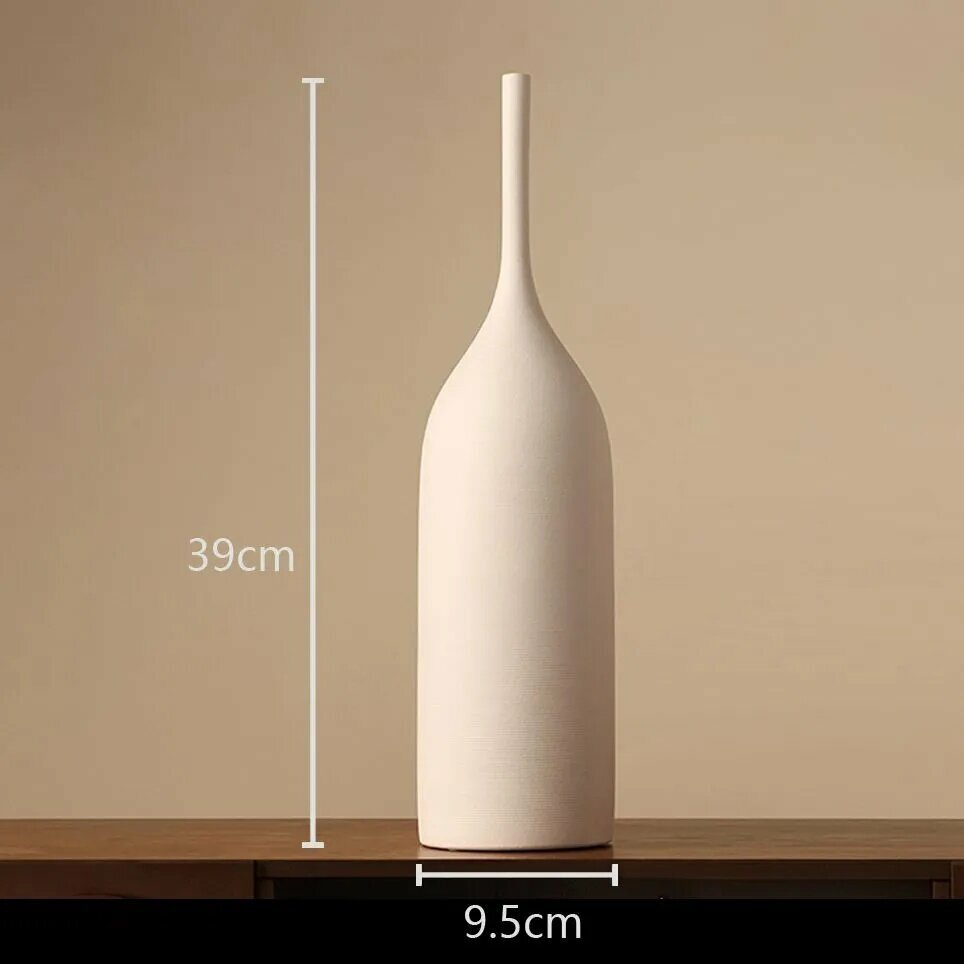 Baliciga Ваза "Шлифованный", 39 см , Фаянс, 1 шт