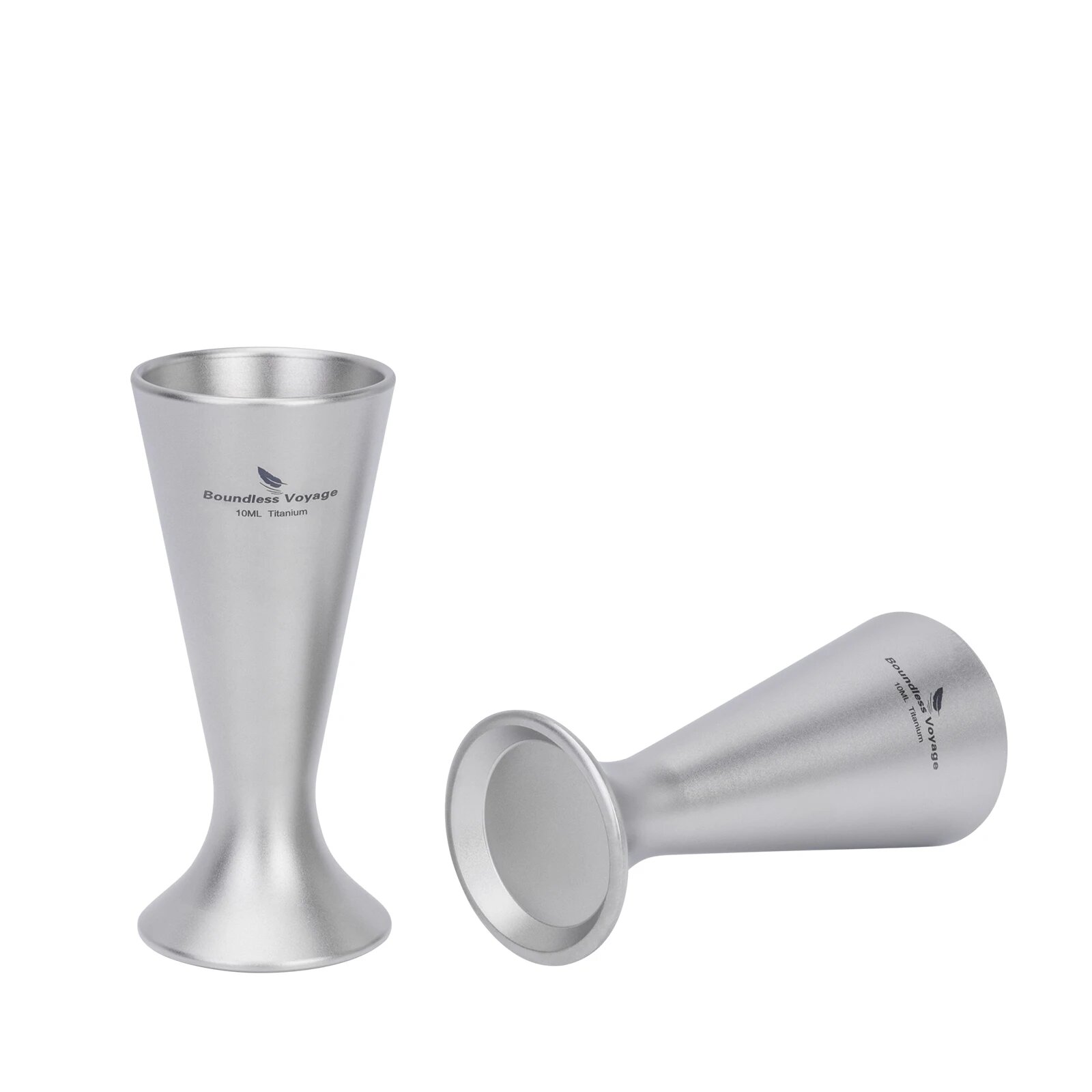 Мини-чашки из титана Boundless Voyage Ti3079D, Серебряный