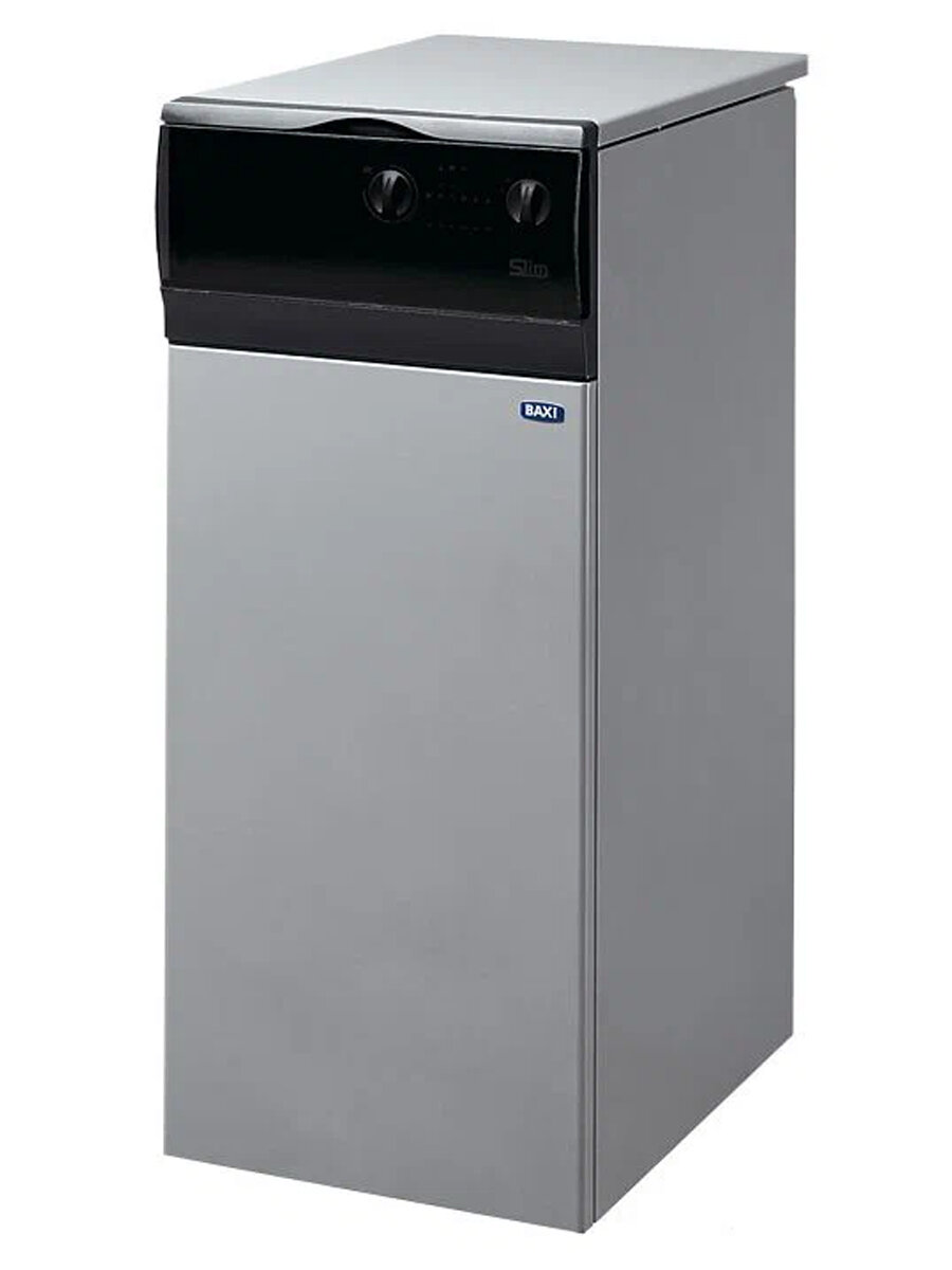 Газовый котел одноконтурный конвекционный напольный BAXI SLIM 1.490 iN (без дымового колпака), 48.7 кВт
