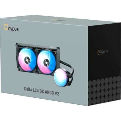 Кулер Delta L24 Black ARGB V2 — фото 1