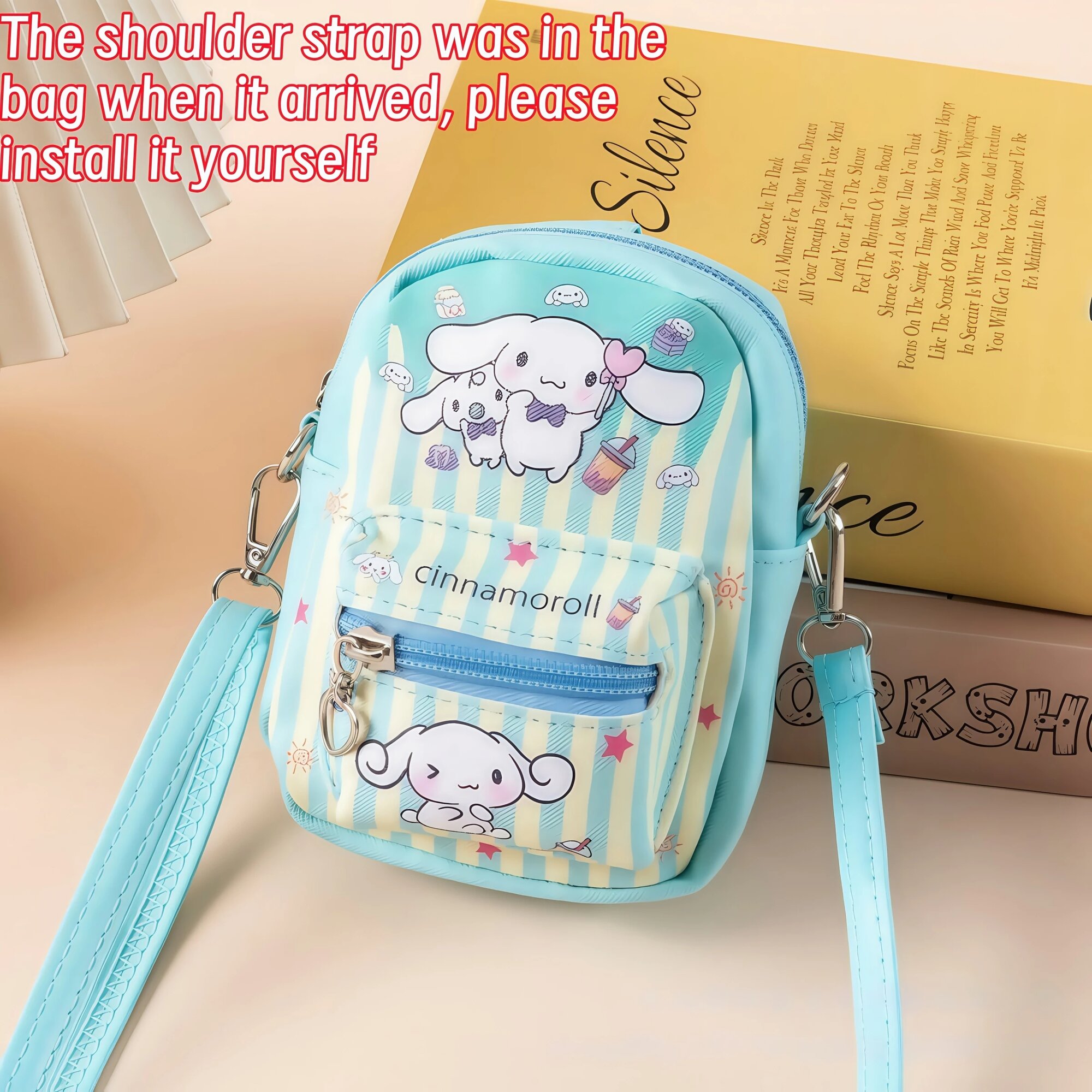 Outdoor backpack, fashionable and versatile chest bag, рюкзак для ноутбука, женская сумка, Женская сумка-мессенджер из холста, женская, сумочка, Mini Crossbody, blue, SKU03051