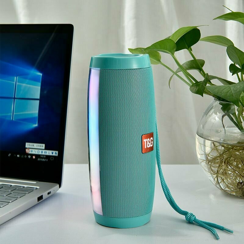 Колонка беспроводная музыкальная блютуз с подсветкой