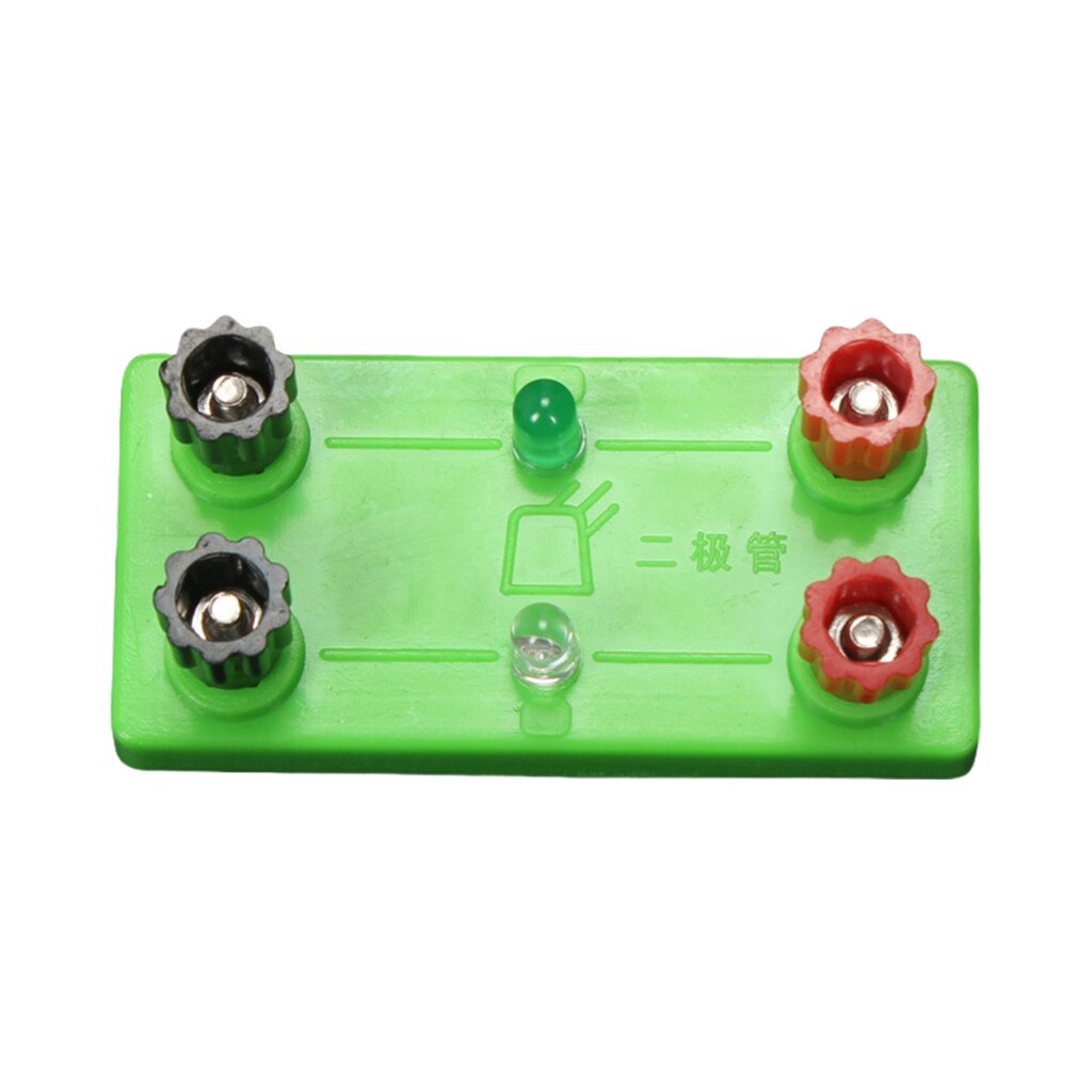 Эксперимент по физике эксперимент с электроэнергией со светодиодным светом диодов для учителя