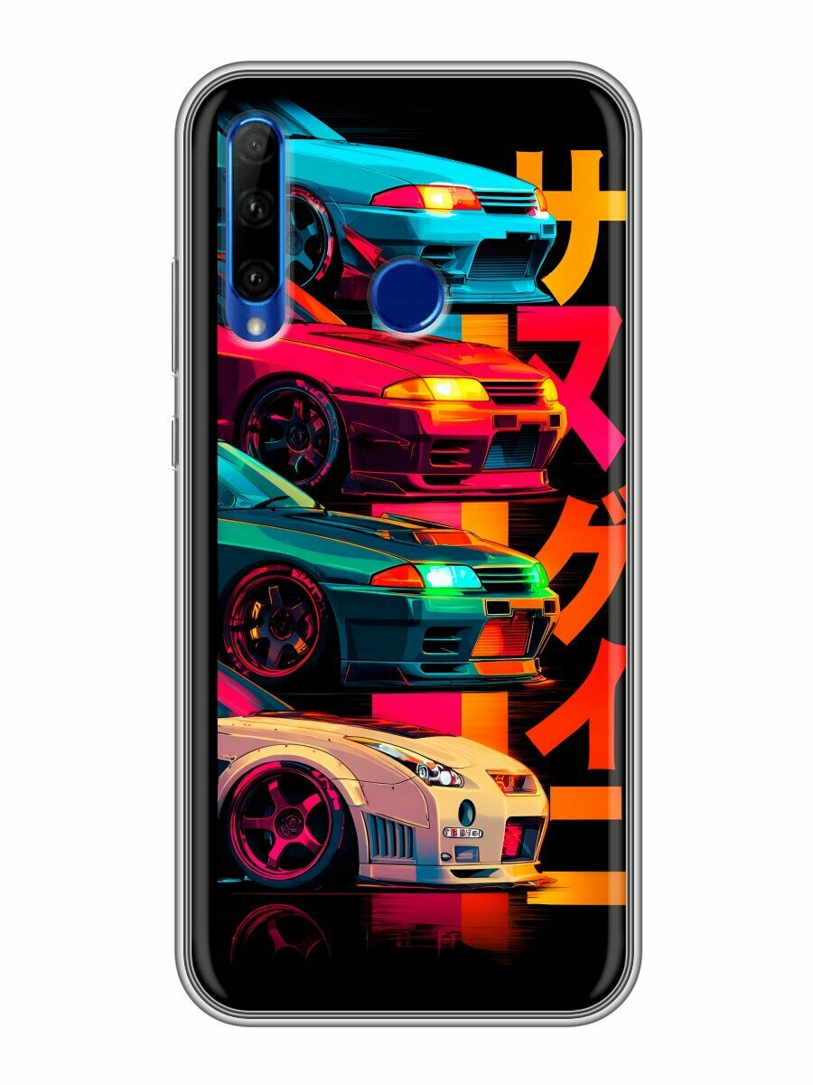 Чехол для Huawei Honor 10i, Huawei Honor 20e с принтом япония аниме (Хуавей хонор 10и, Хуавей хонор 20е)