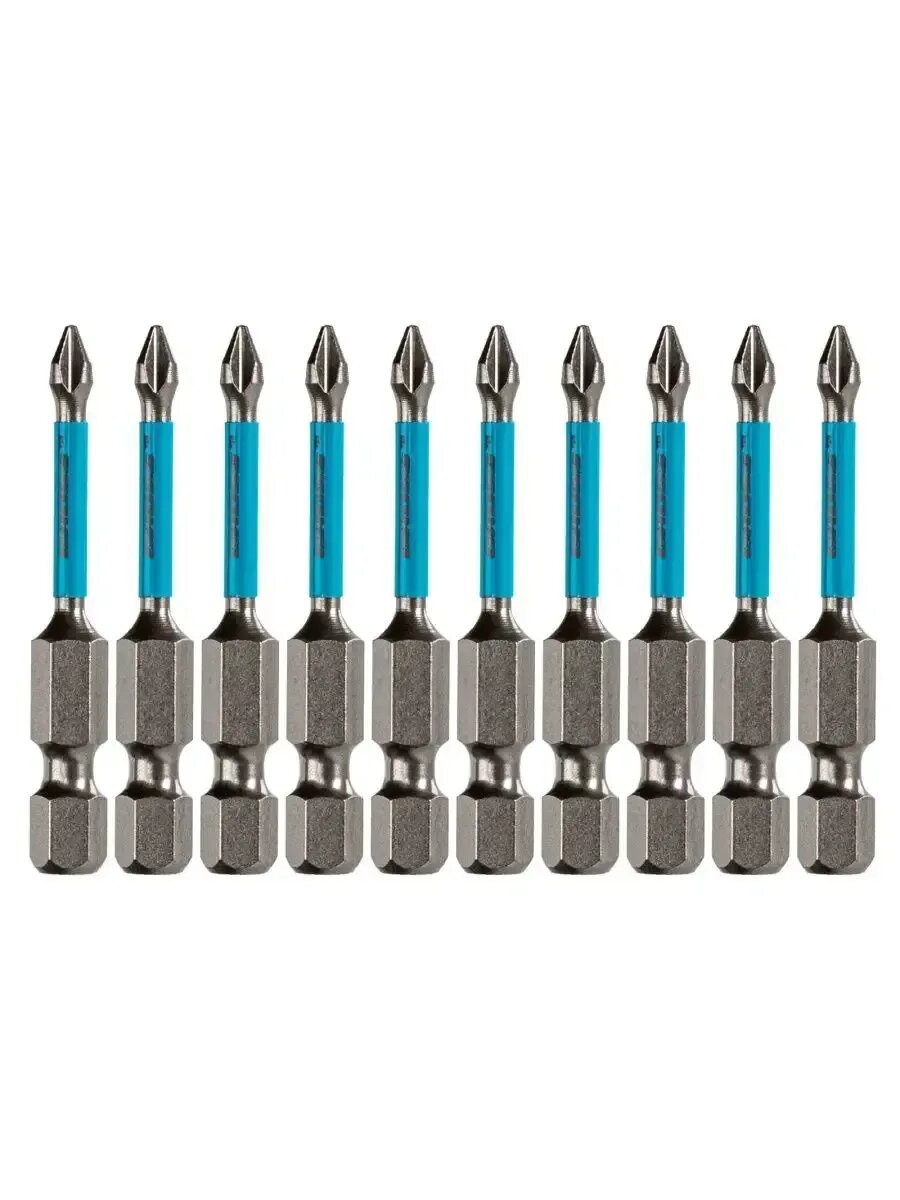 Набор бит для шуруповерта торсион. PH1x50, 10 шт GROSS 11492