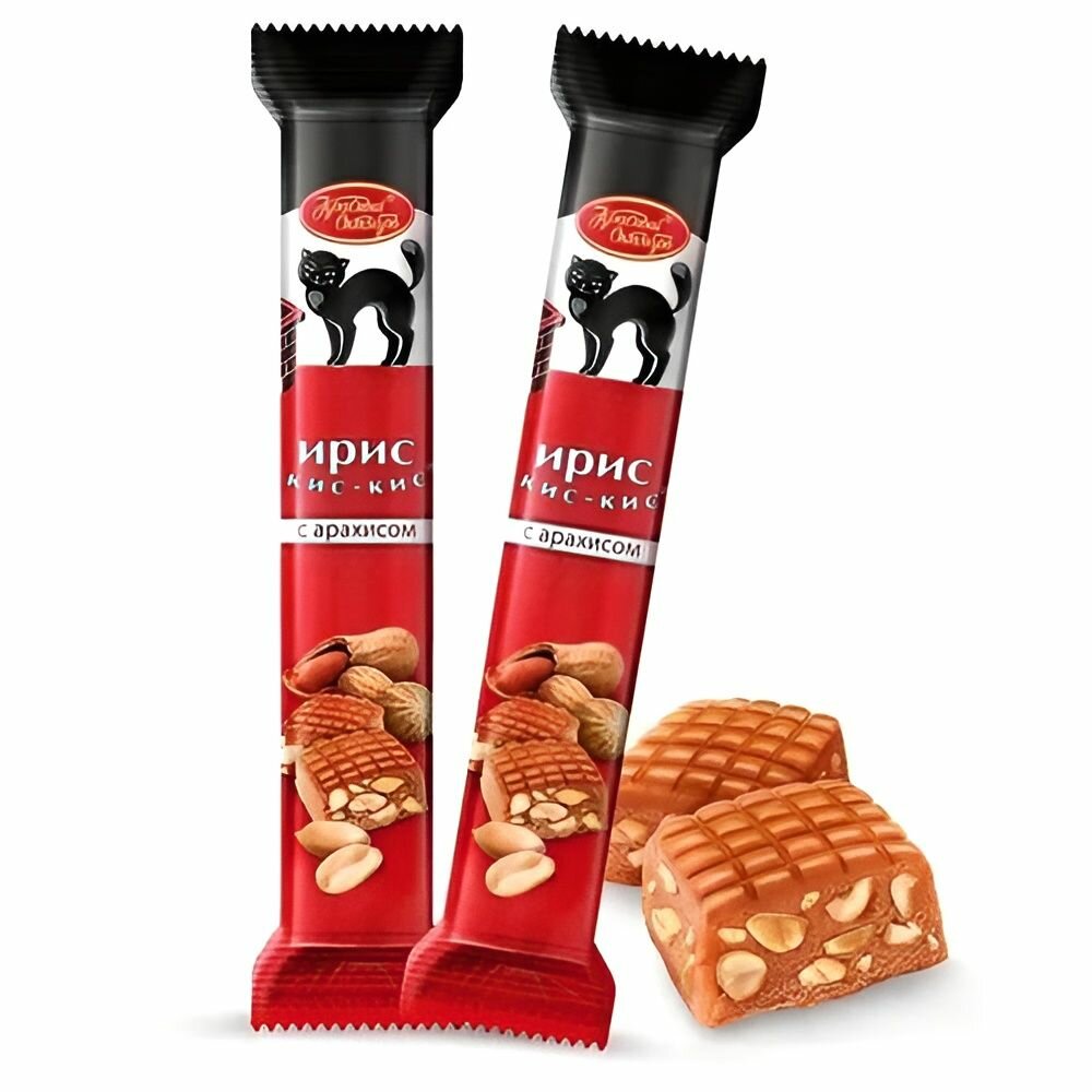 Ирис Кис Кис с арахисом Московский 250 грамм