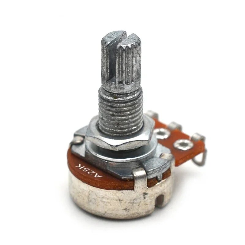 GETMUSIC Потенциометры для электрогитары 25К, 10 шт. A25K10pcs