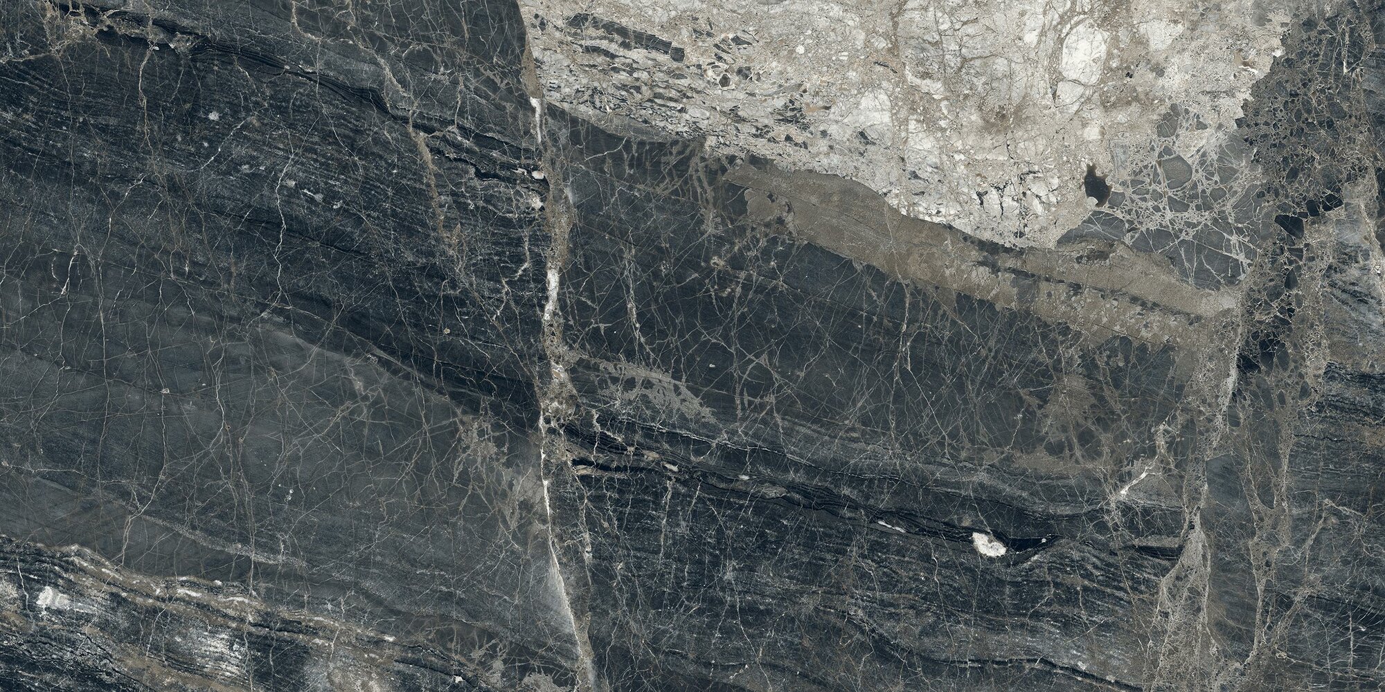 Керамогранит Laparet Lunar Nero х9999309528 80х160 Матовая Графит