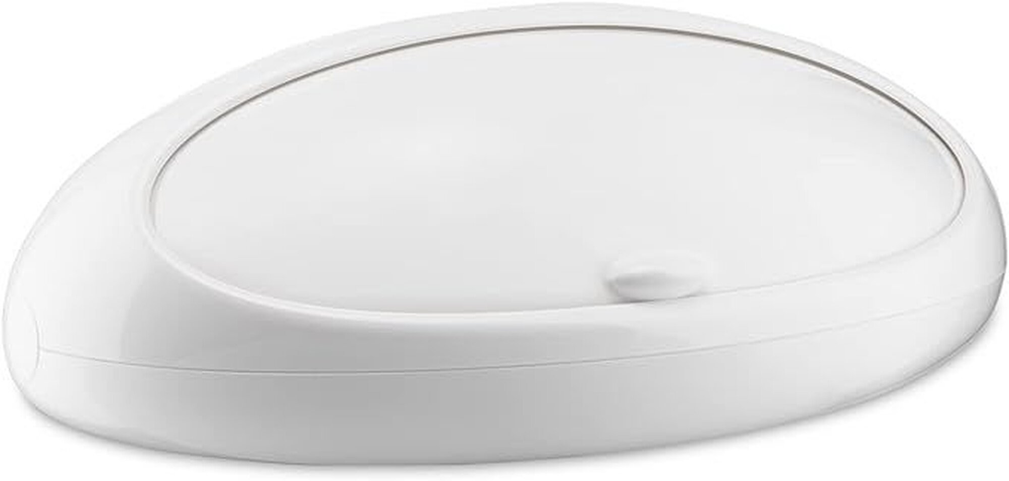 Хлебница Alessi Gnam ASG22 W, термопластичная смола, белый, 16,5 см