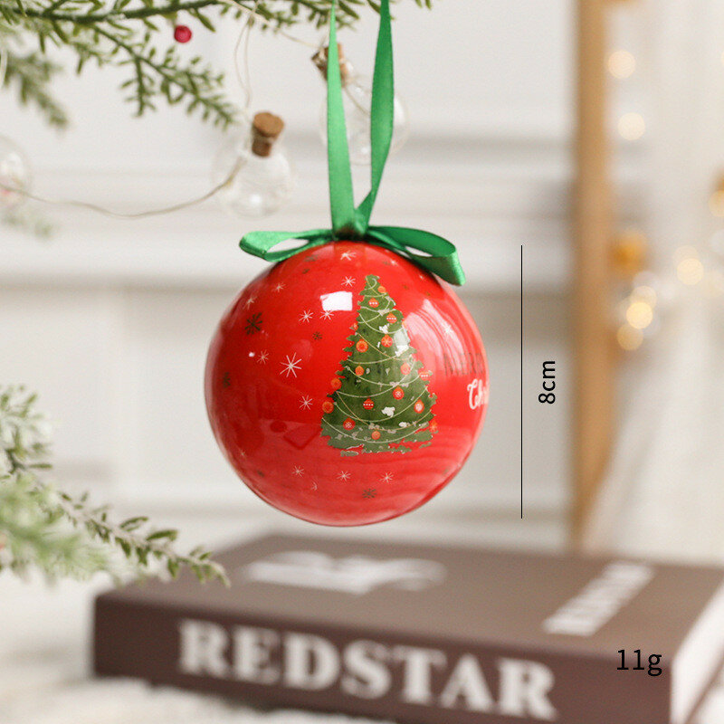 Ёлочные украшения из пенопласта санта олень снеговик праздничные для дома красное дерево