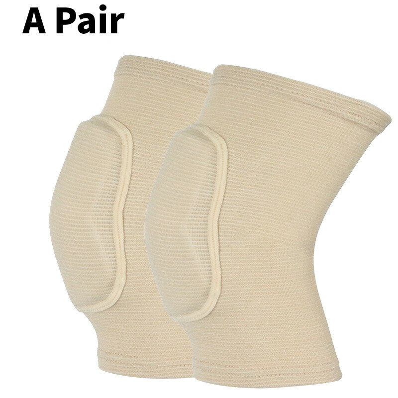 Детские наколенники с эластичной губкой для танцев и спорта безопасность хаки-с