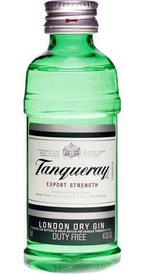 Джин "Tanqueray" London Dry Gin, 50 мл