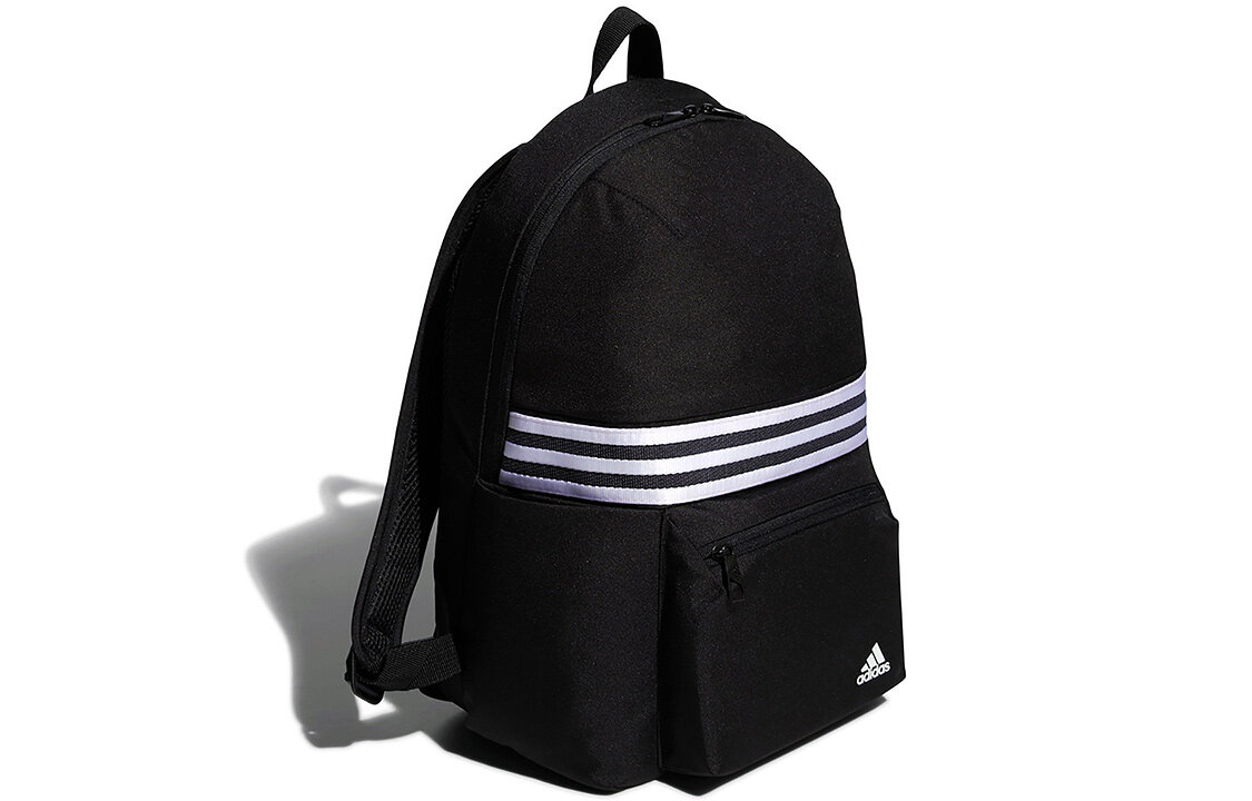 Рюкзак унисекс Adidas Polyester Regular, черный — фото 1