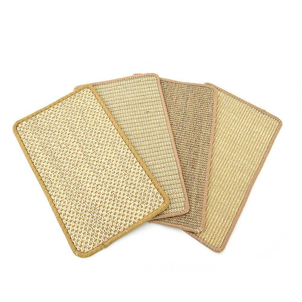 Sisal кошка царапины подушка кошка царапины пластина острилка когтей анти-царапины диван защищать кошки игрушки