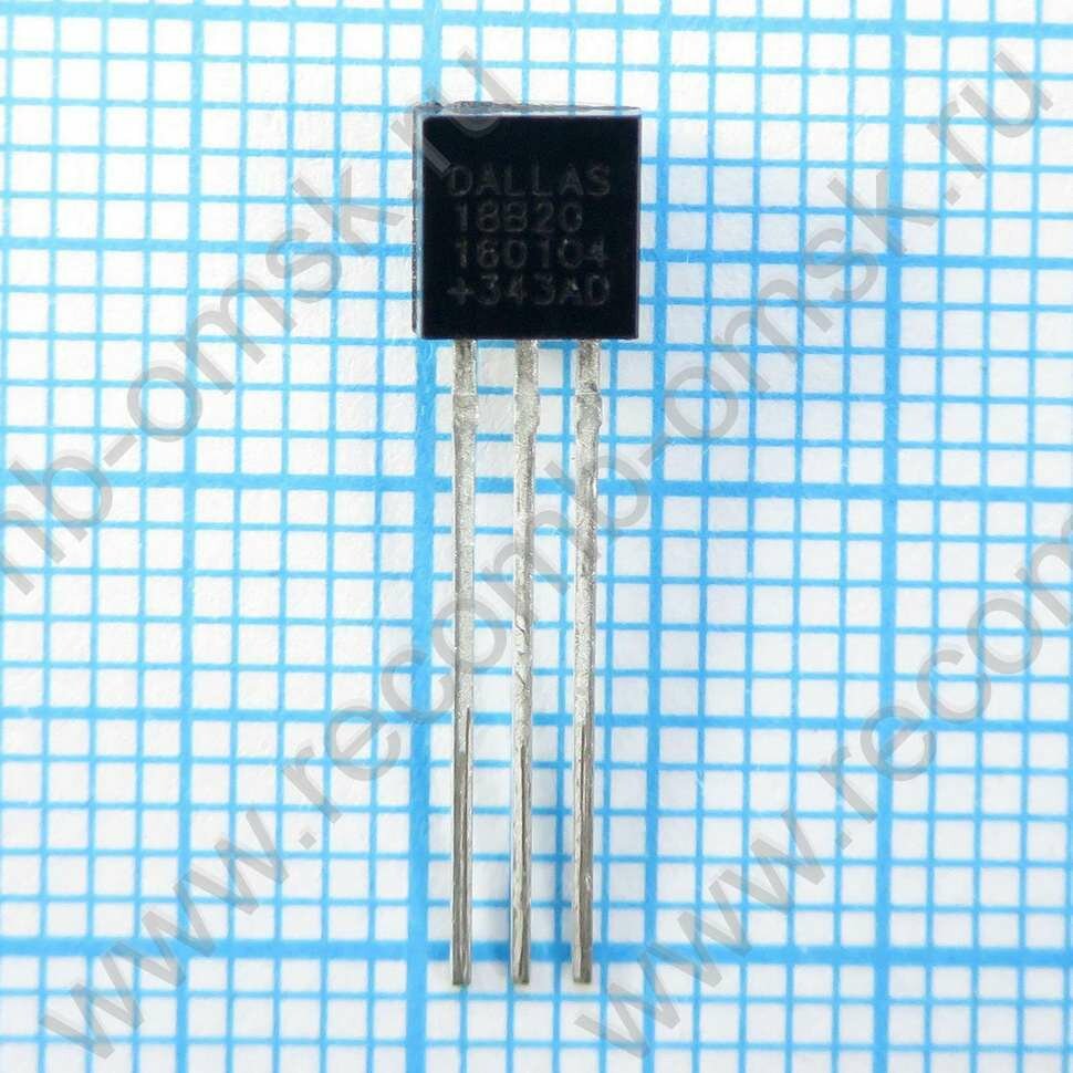 DS18B20 - Цифровой термометр с программируемым разрешением 1-Wire