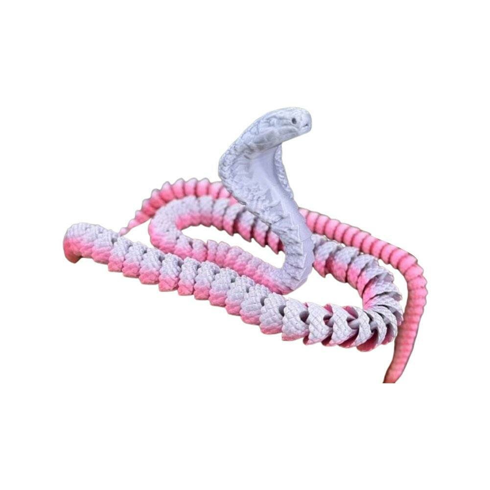 Игрушка-кобра, напечатанная на 3D-принтере