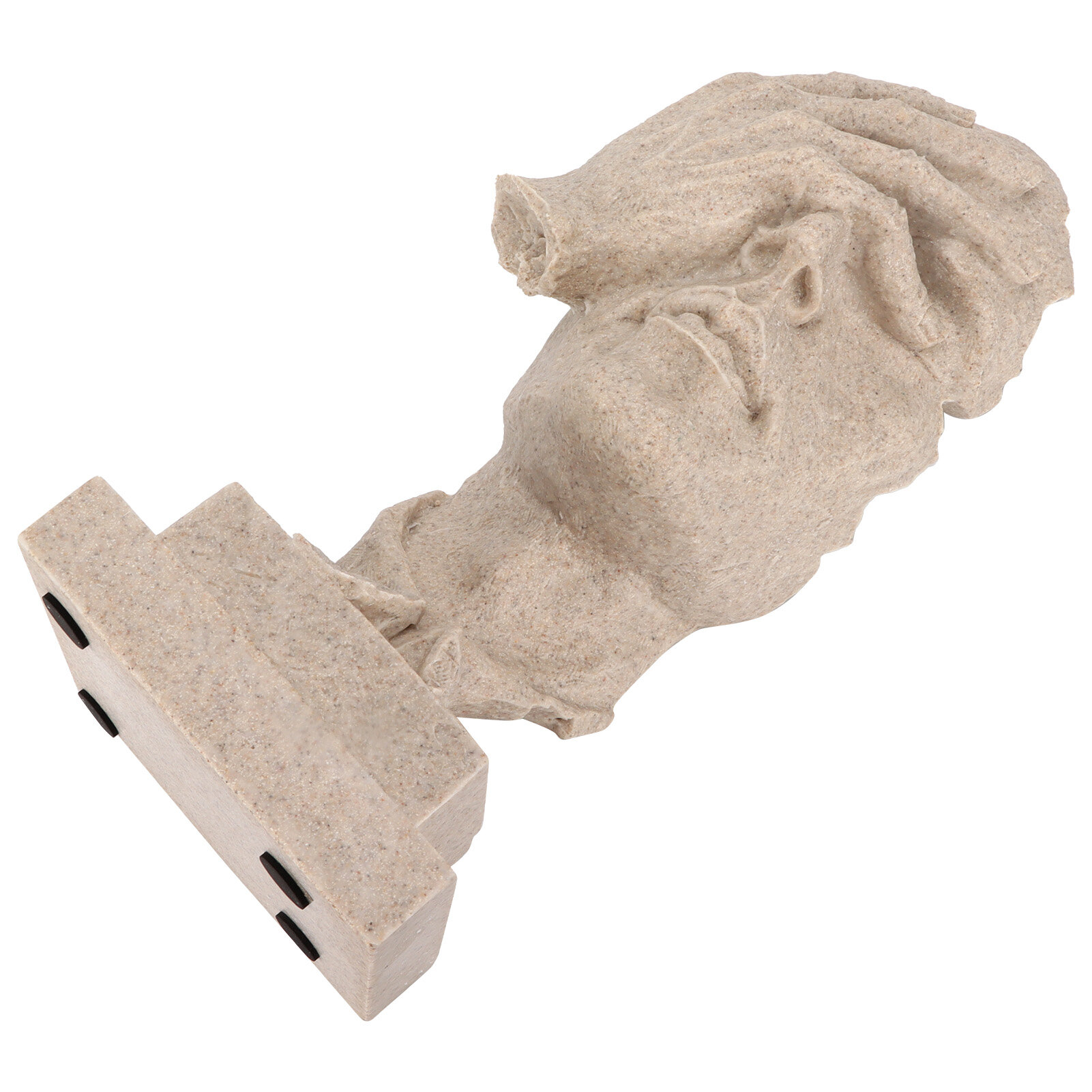 Абстрактная скульптура голова мыслителя статуя Давида украшения для домашнего офиса праздничные украшения подарки