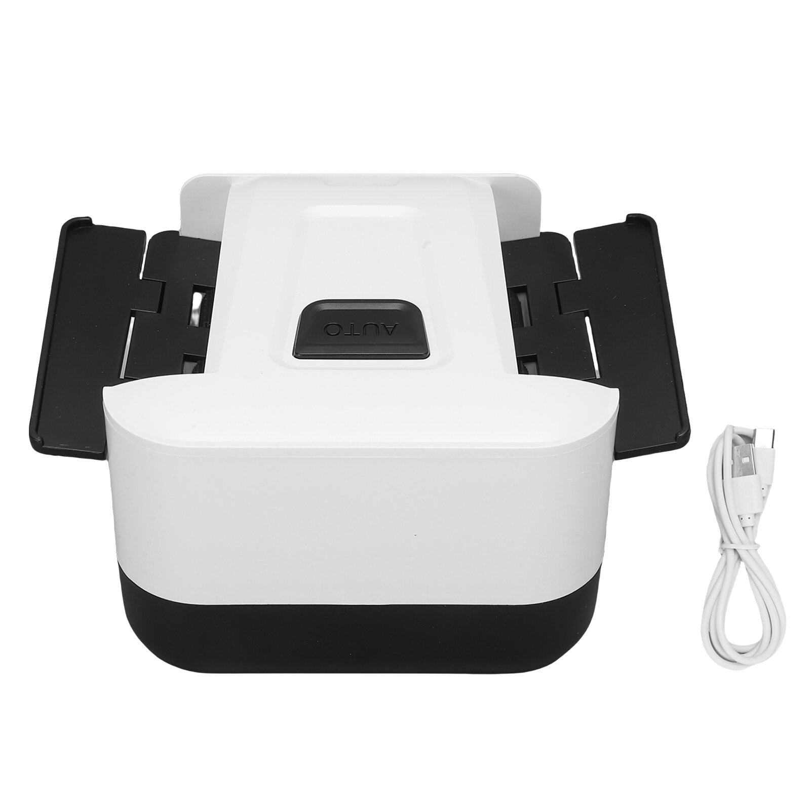 Автоматическая карта Shuffler с низким шумом портативная перезаряжаемая электрическая игра -карта для перетасовки для семейных собраний Travel Black