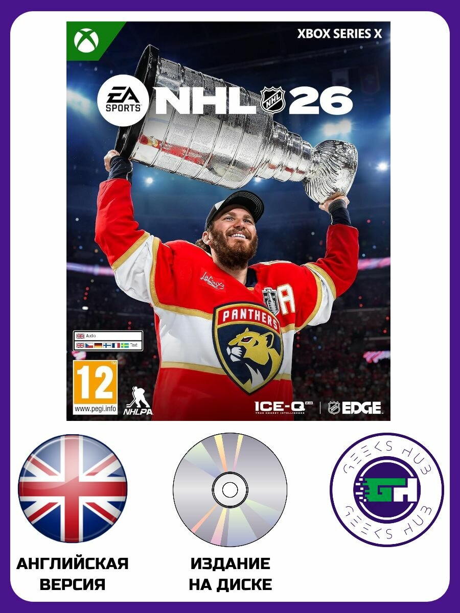 Видеоигра NHL 26 для Xbox Series, Blu-Ray, английская версия