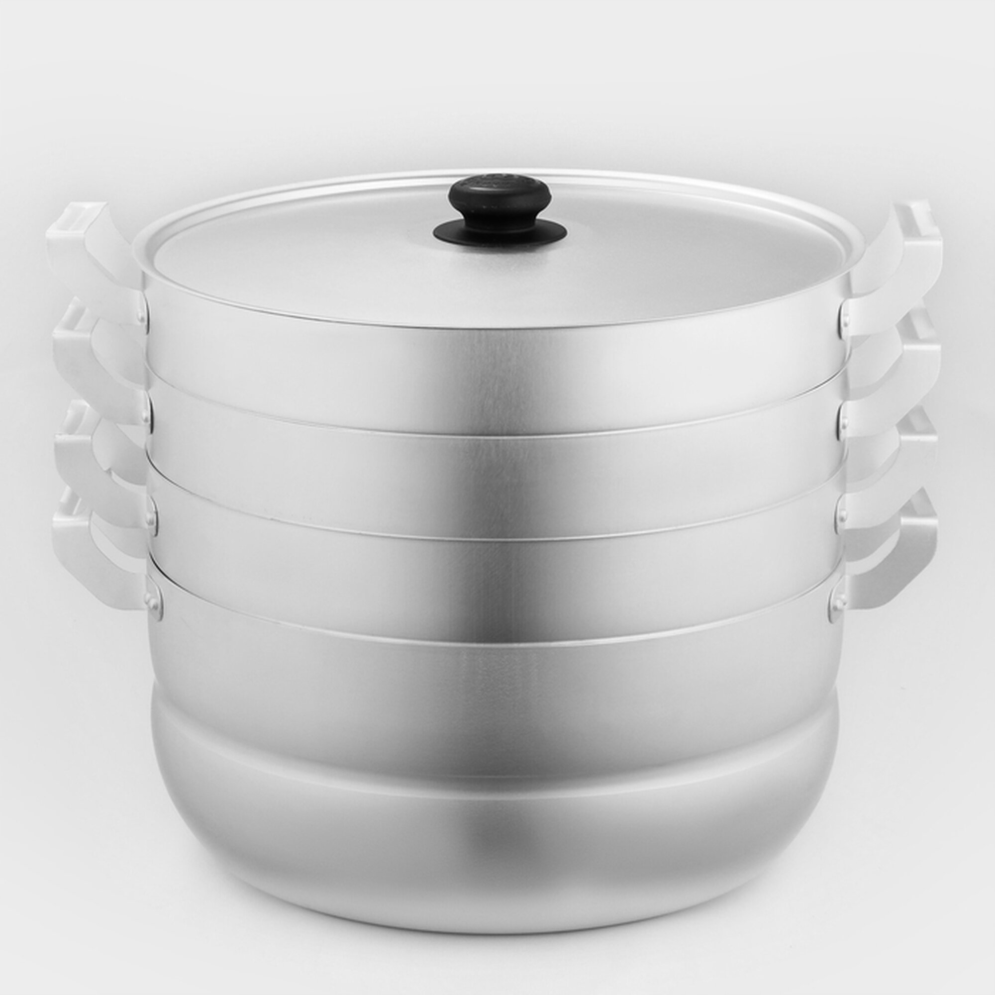 Мантоварка, 13 л, d=34.5 см, с 3 сетками, металлическая крышка