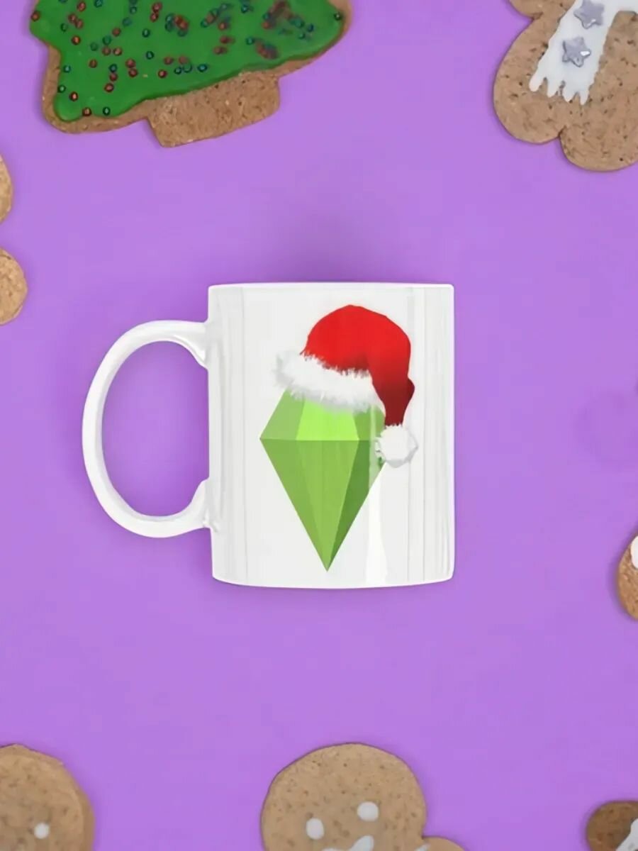 Кружка подарочная Симс Рождество, 330 мл