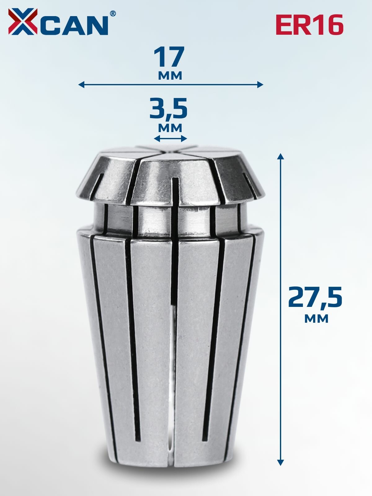 Цанга ER16 XCAN 3,5мм