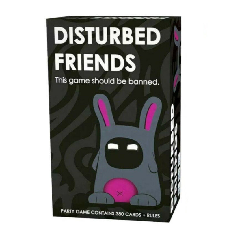 Набор карт запутанные друзья из бумаги для веселой семейной игры развлечений