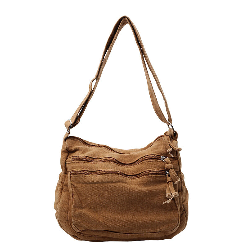 Винтажная сумка для женщин, сумка с несколькими сумками-банпульками, большая вместимость, сумка для основного белья и расторжения контрактов для путешествий, курсов или повседневной жизни.