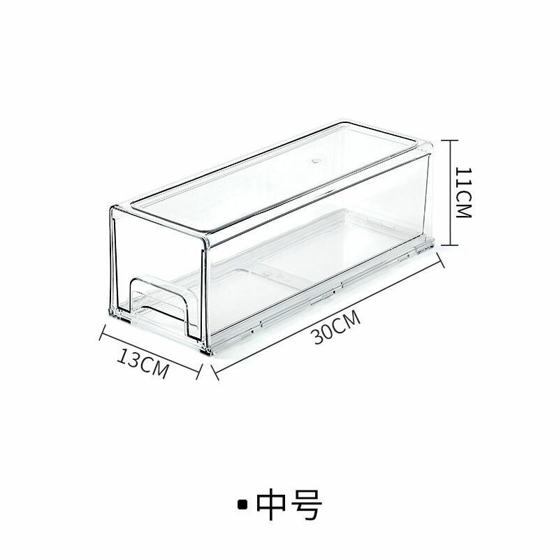 Разделитель для ящиков холодильника, коробка хранения овощей и фруктов, домашний кухонный ящик свежести, прозрачный органайзер