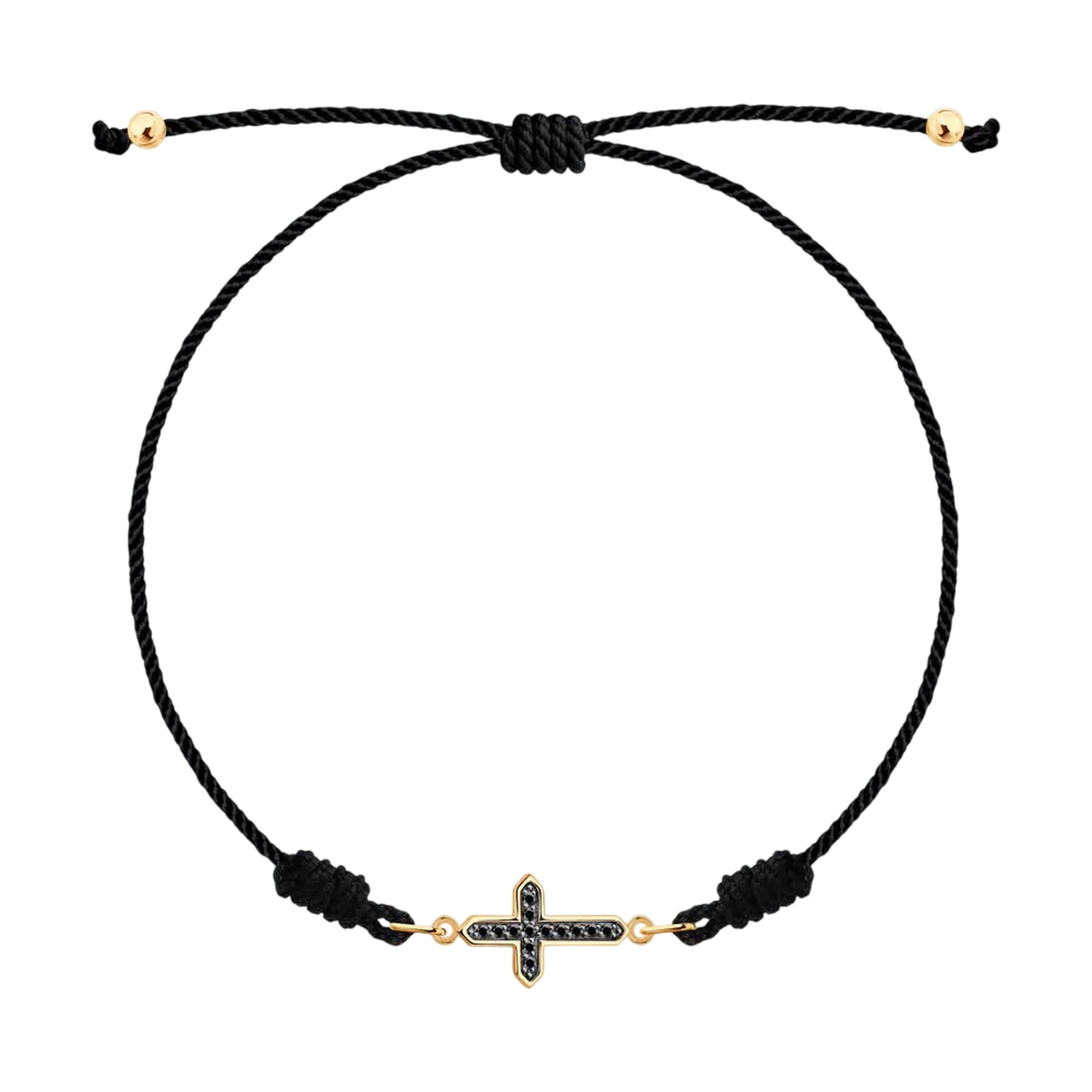 Крестик, красное золото, 585 проба, бриллиант