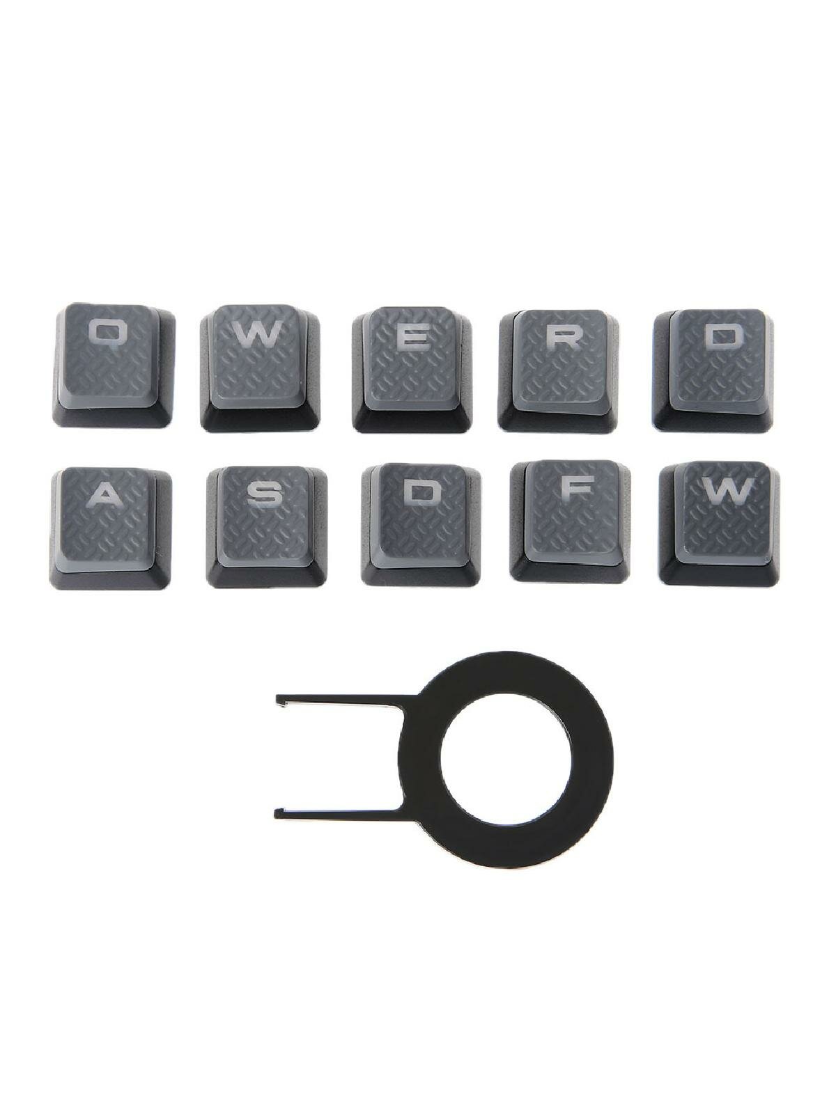 10Pcs/Pack Keycaps for Corsair K70 K65 K95 G710 RGB STRAFE Mechanical Keyboard